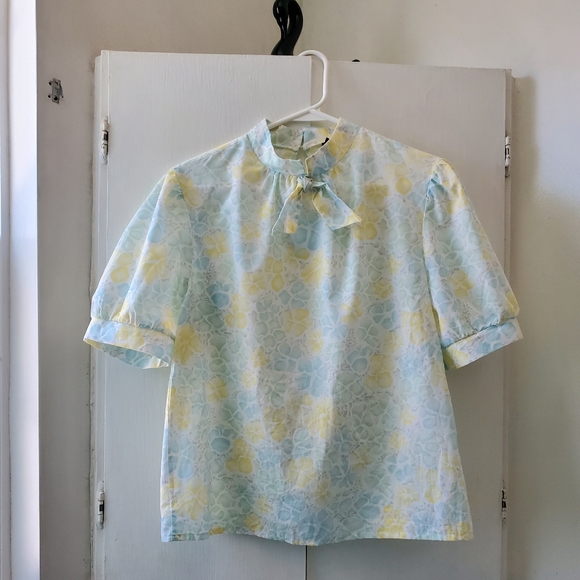 TS Reed | Tops | Vintage Floral Print Ts Reed Top | Poshmark